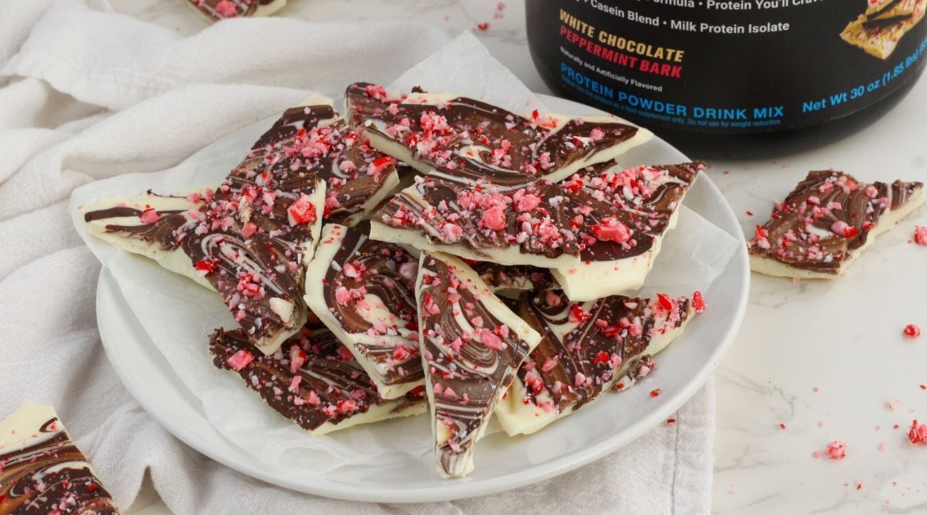White Chocolate Peppermint Protein Bark – PEScience