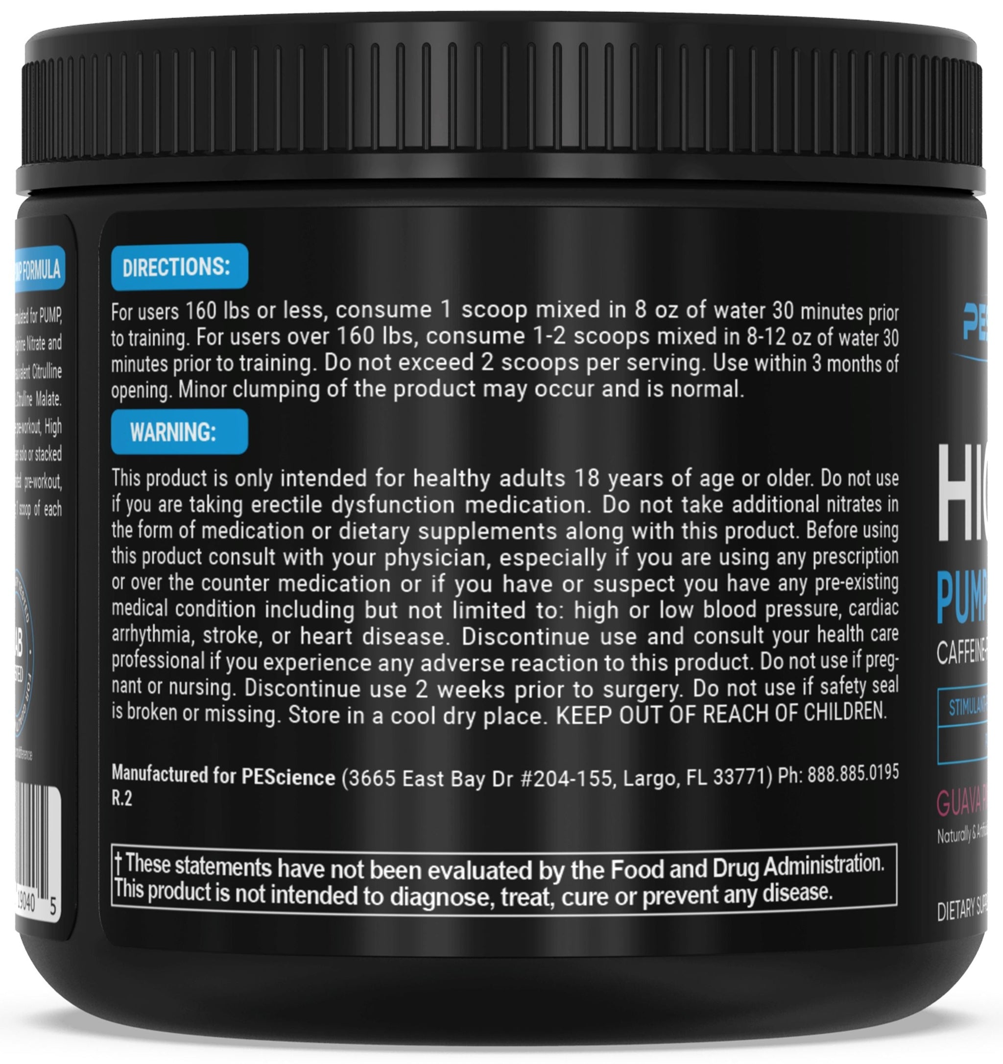 High Volume 2-Pack | Save on 2 | Caffeine-Free Pre-Workout | Pump ...