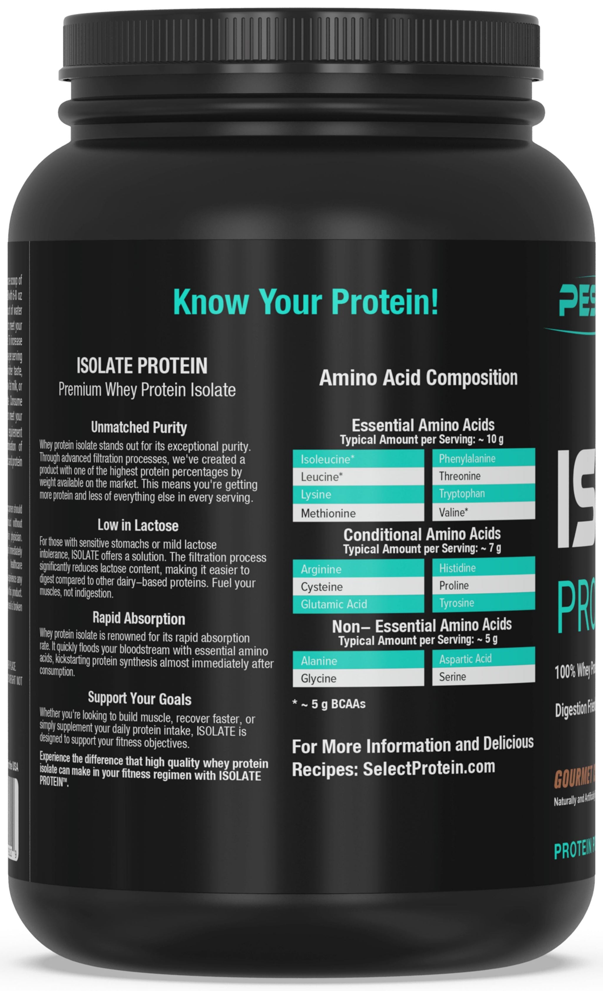 100% Whey Protein Isolate | 25g Protein | Digestion-Friendly Formula – PEScience
