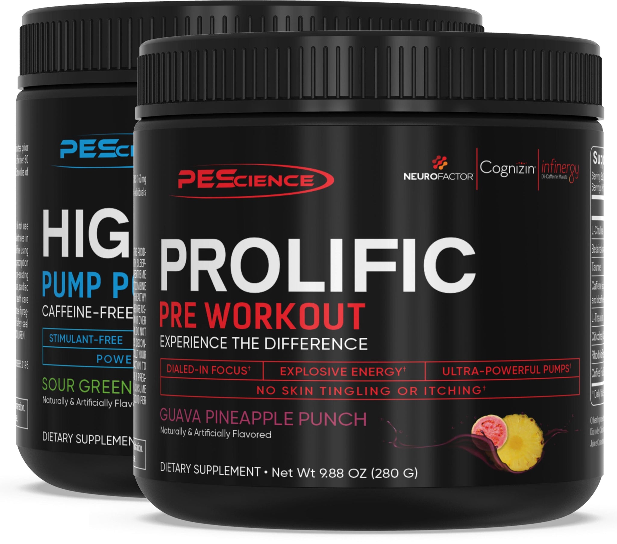 Prolific + High Volume Pre-Workout Stack | Be prepared for any workout ...
