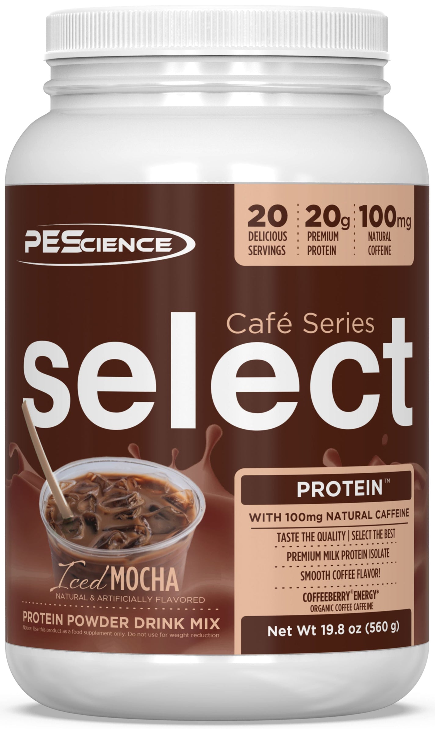 SELECT Café | Coffee Flavored | 100mg Caffeine | Mocha, Caramel ...