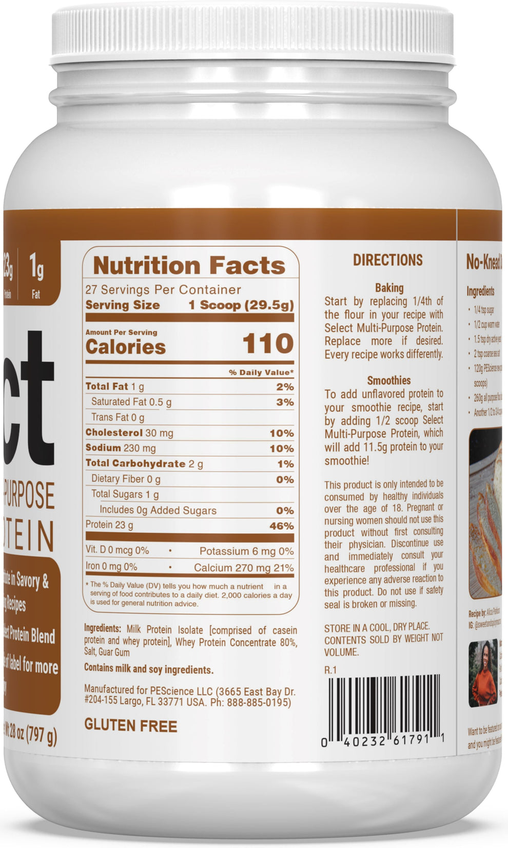 Select Protein | Whey + Casein Blend | Protein You'll Crave – PEScience