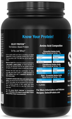 Select Protein Powder | Whey + Casein Blend | Protein You'll Crave ...