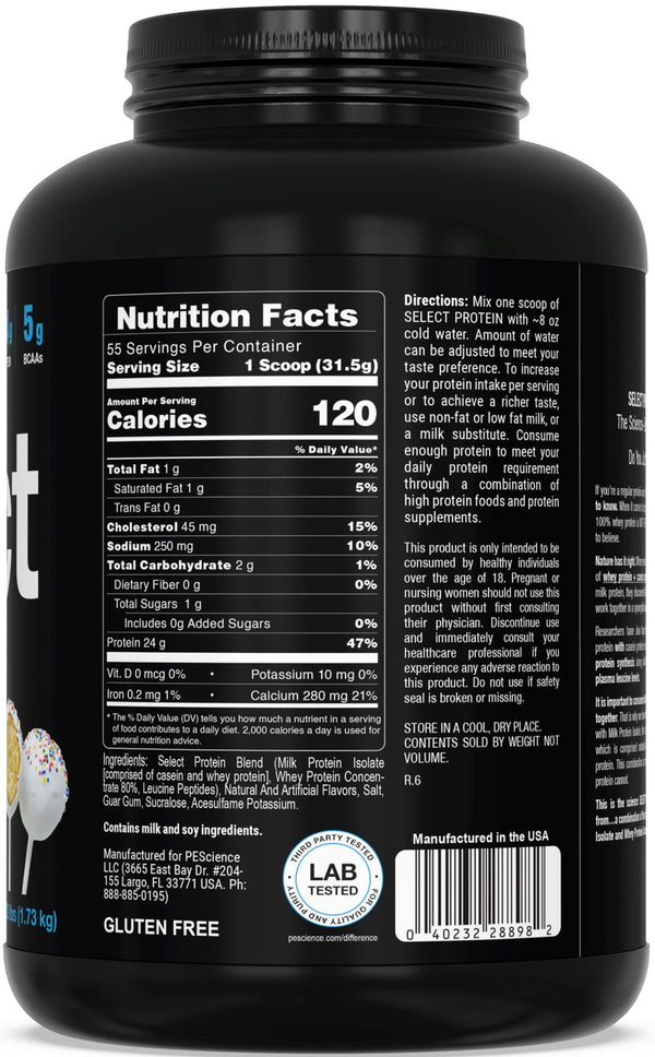 Select Protein | Whey + Casein Blend | Protein You'll Crave – PEScience