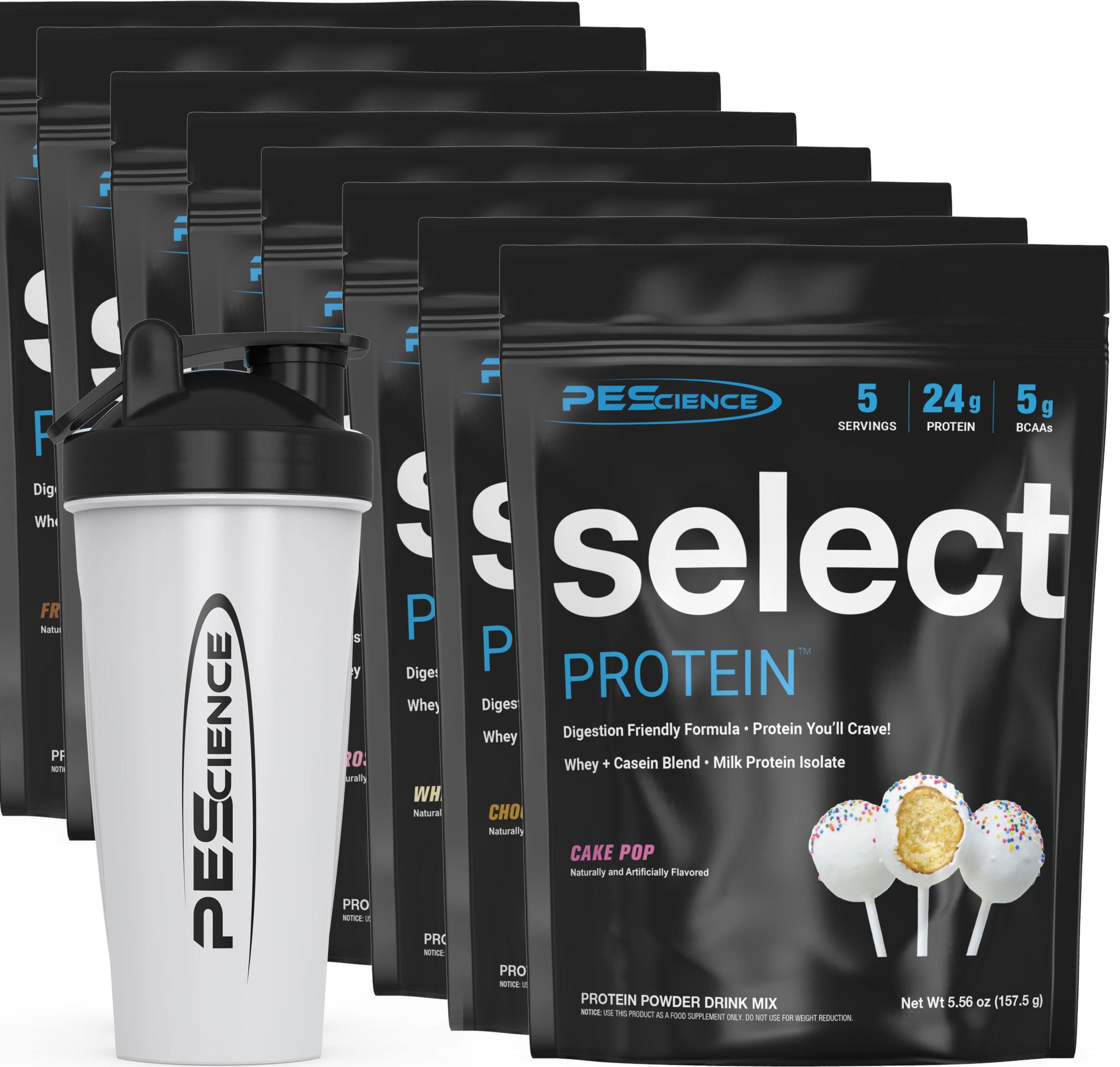 SELECT Protein - Variety Pack - Try 8 Flavors – PEScience