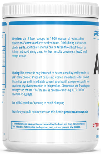 Amino IV | Intra-Training Aid | BCAAs + EAAs + Electrolytes – PEScience